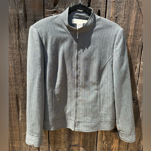 Apostrophe | Jackets & Coats | Apostrophe Gray Sophisticated Blazer ...